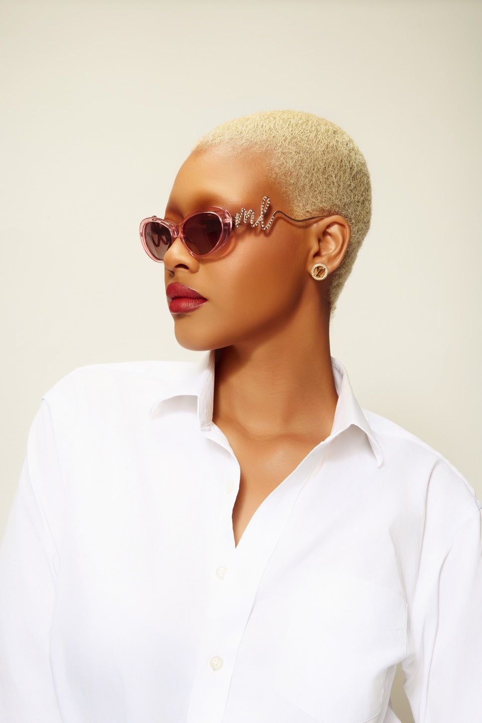 Signature in Clear Pink – Melted Lenses